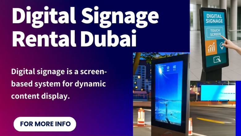 Where to Rent Custom Digital Displays in Dubai? | Cutmirchi ...