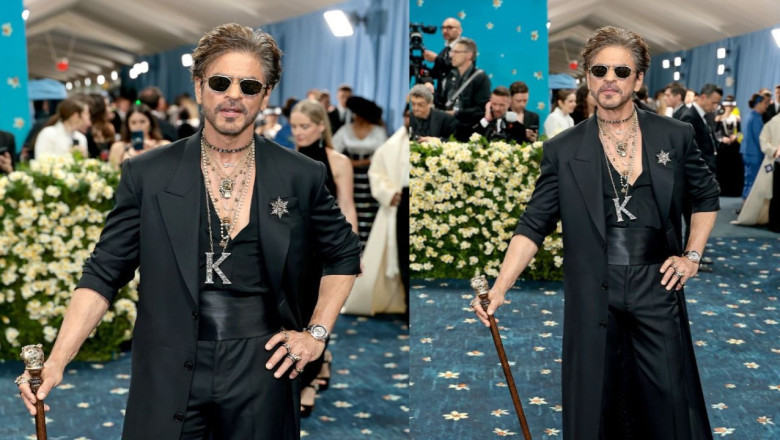 Shah Rukh Khan Turns Heads at MET Gala 2025 with Regal Look and Iconic ‘K’ Locket