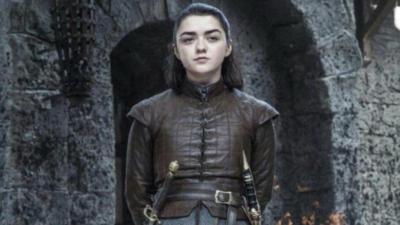 George R.R. Martin Teases New Project with Arya Stark aka Star Maisie ...