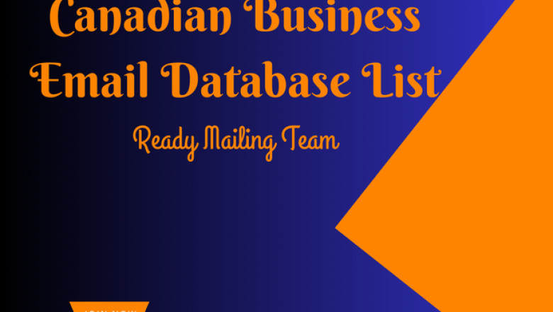 Drive Targeted Marketing Success with the Canadian Business Email ...