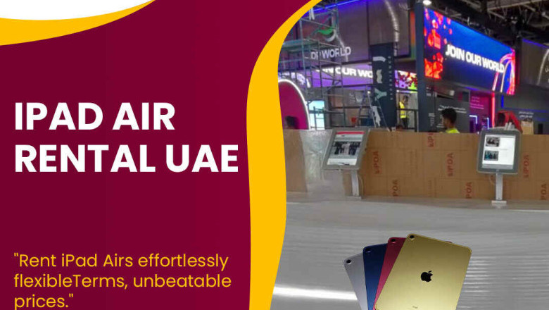 Is iPad Air Rental Available for Tourists in the UAE? | Cutmirchi ...