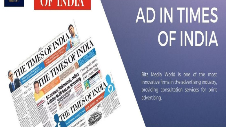Affordable Times of India Front Page Ads – Enquire Now! | Cutmirchi ...
